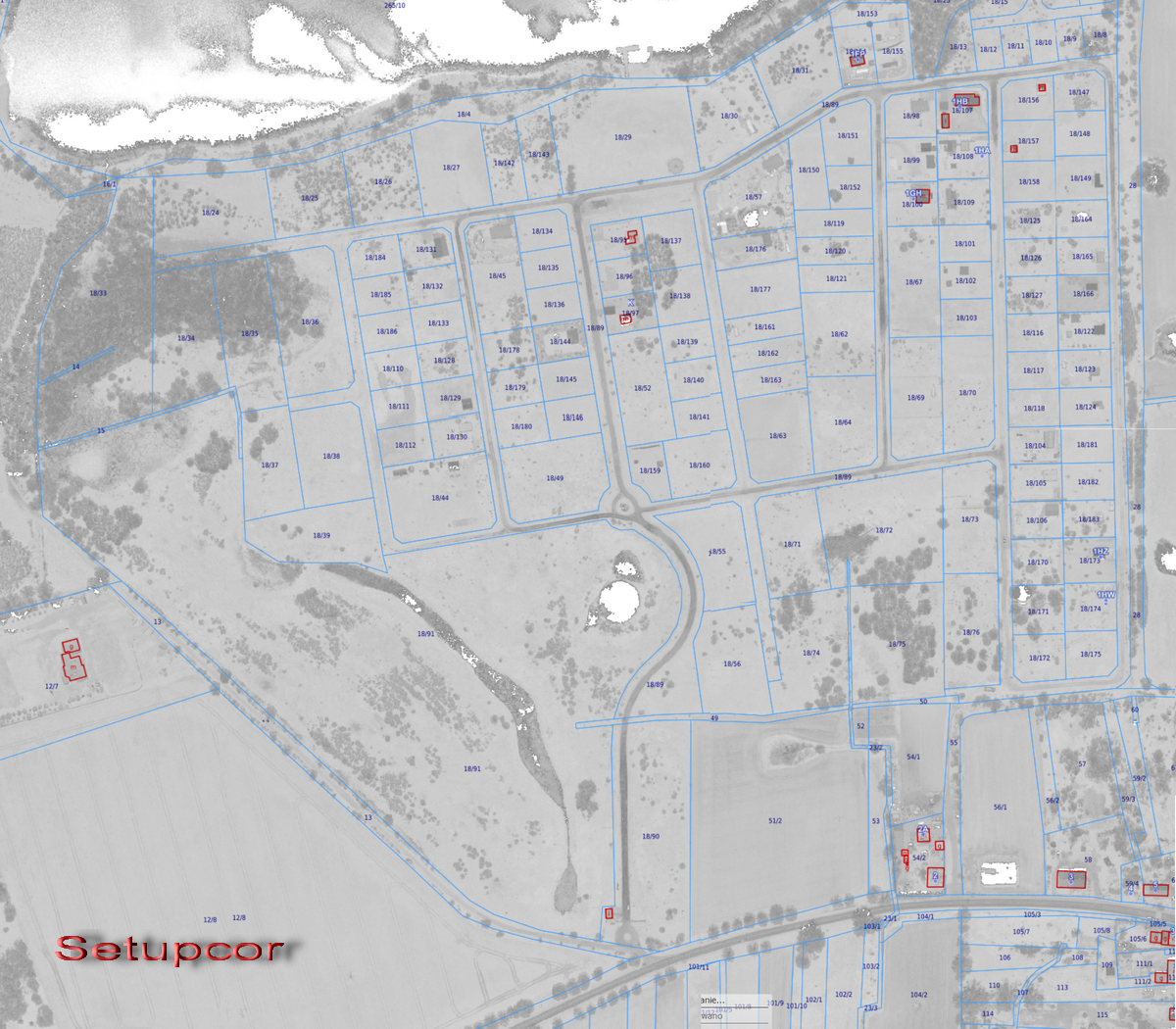 Mapa osiedla - Stowarzyszenie Osiedle Rekreacyjne "Kłodowo"